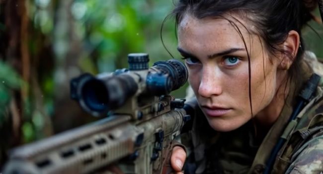 SEALs Were Outnumbered In Combat Until She Arrived With An Auto Sniper ...