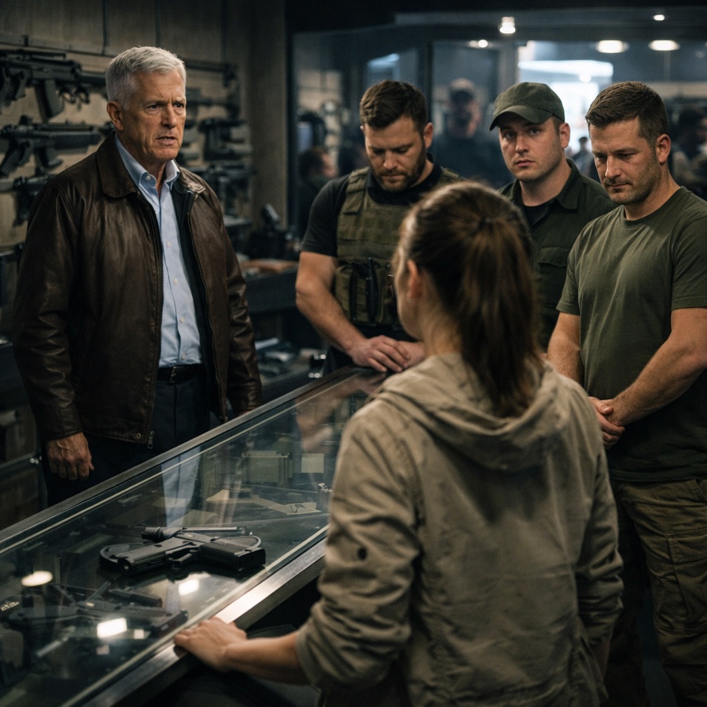 They Laughed At Her In A High-End Gun Store — Until A Navy SEAL Admiral ...
